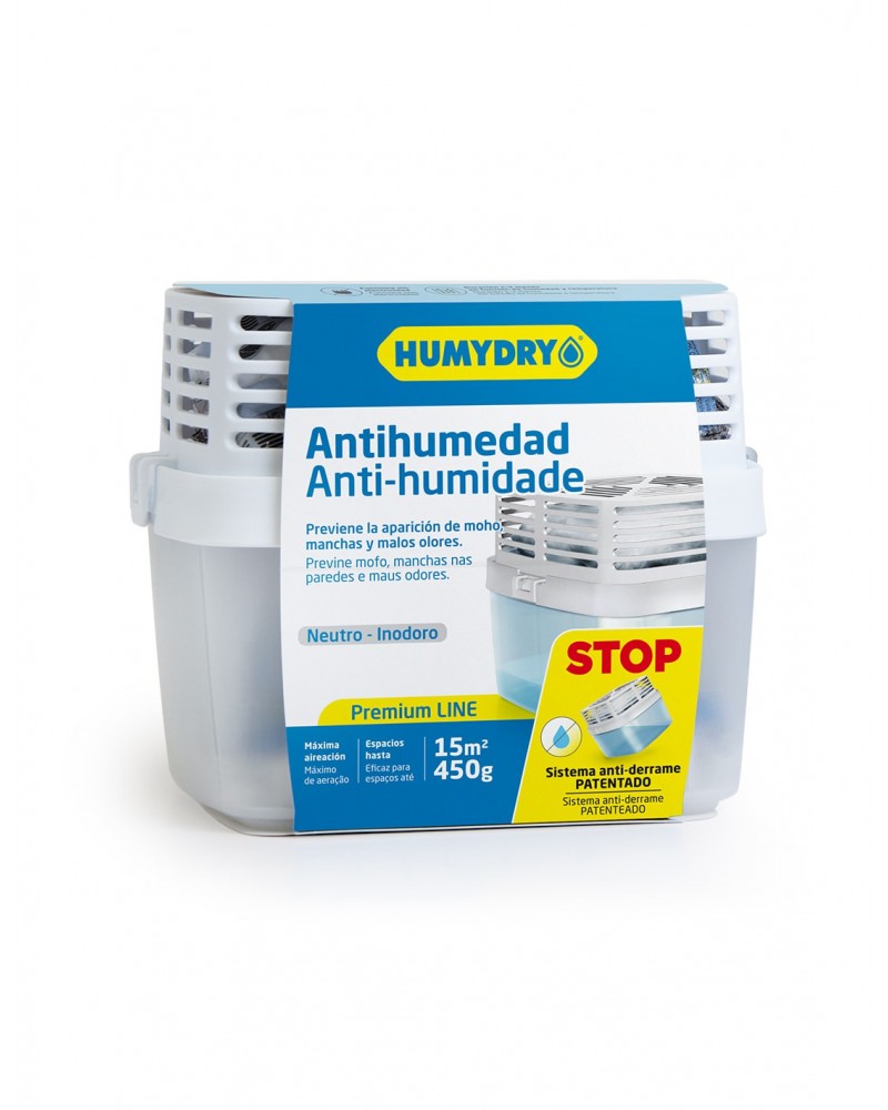 Desumidificador HUMYDRY Anti-Humidade Premium 450g | Humydry